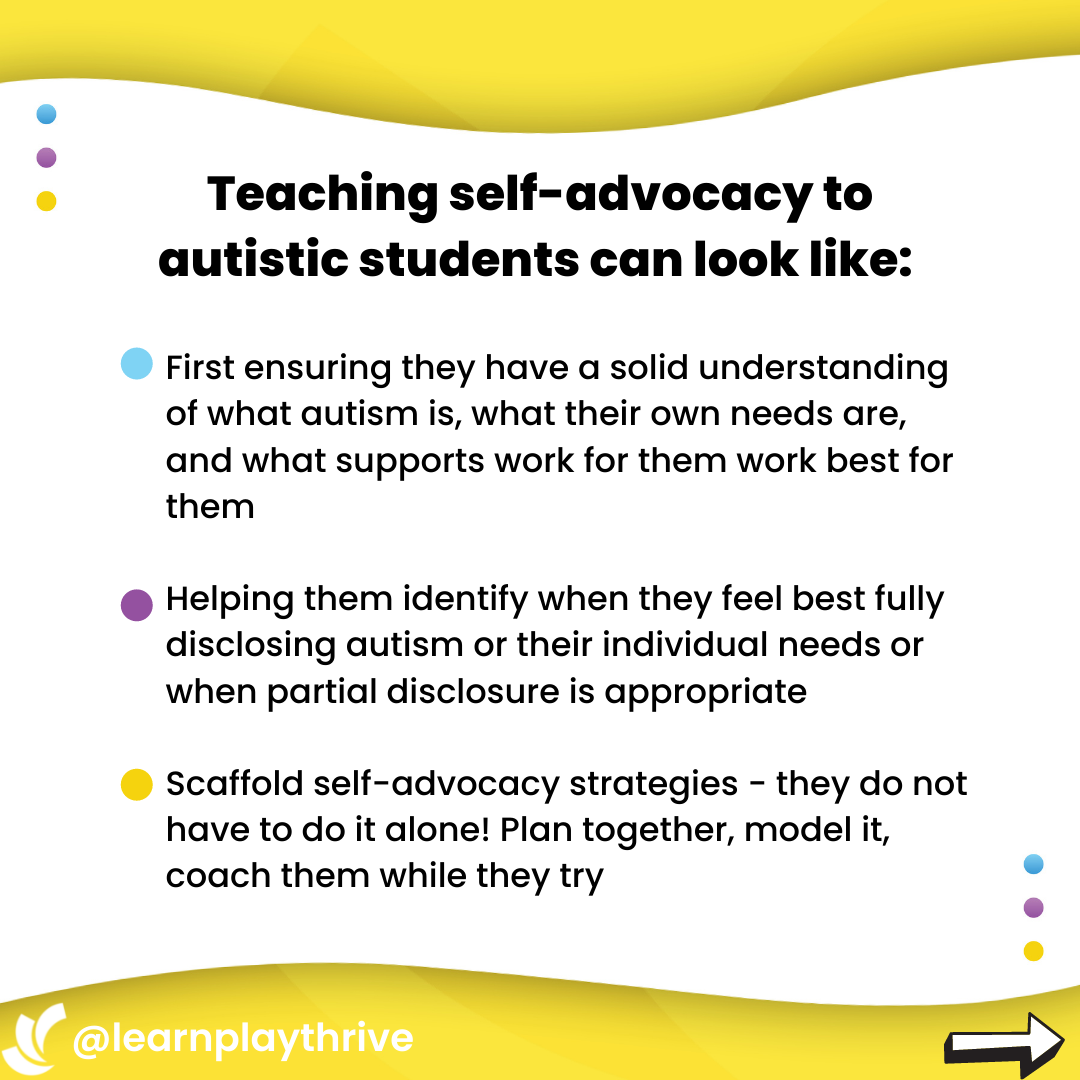 Self-Advocacy - The Occuplaytional Therapist
