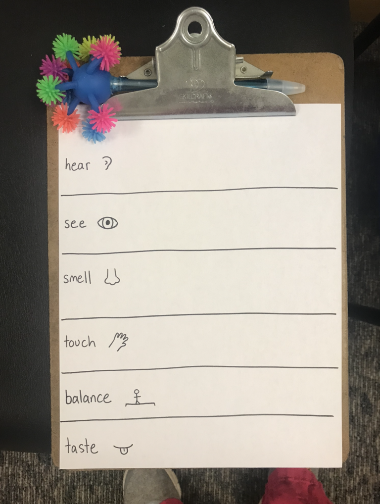 Sensory Scavenger Hunt - The Occuplaytional Therapist