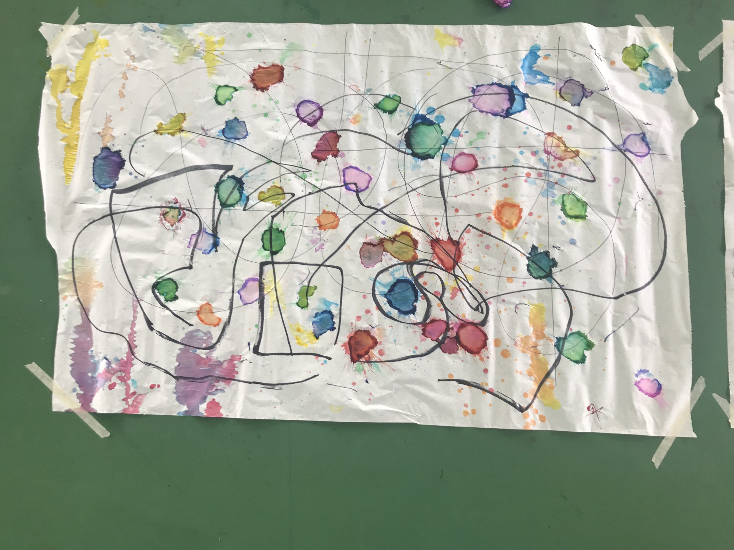 Splat Painting - The Occuplaytional Therapist