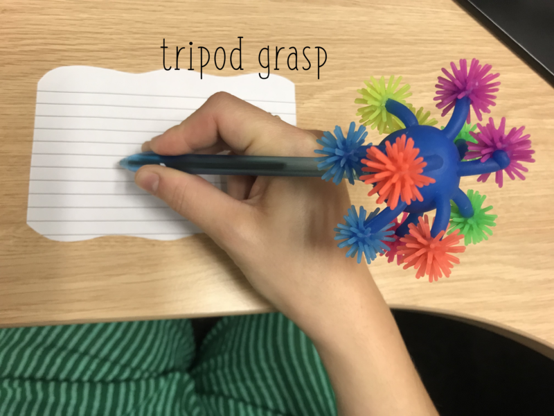 Pencil Grasp - The Occuplaytional Therapist