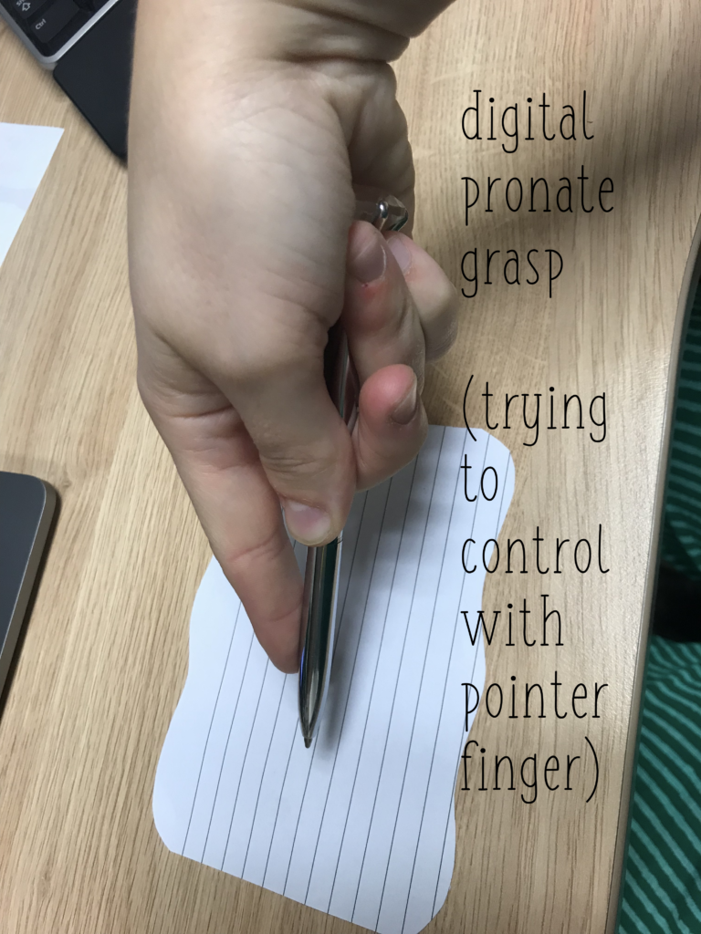 Pencil Grasp - The Occuplaytional Therapist